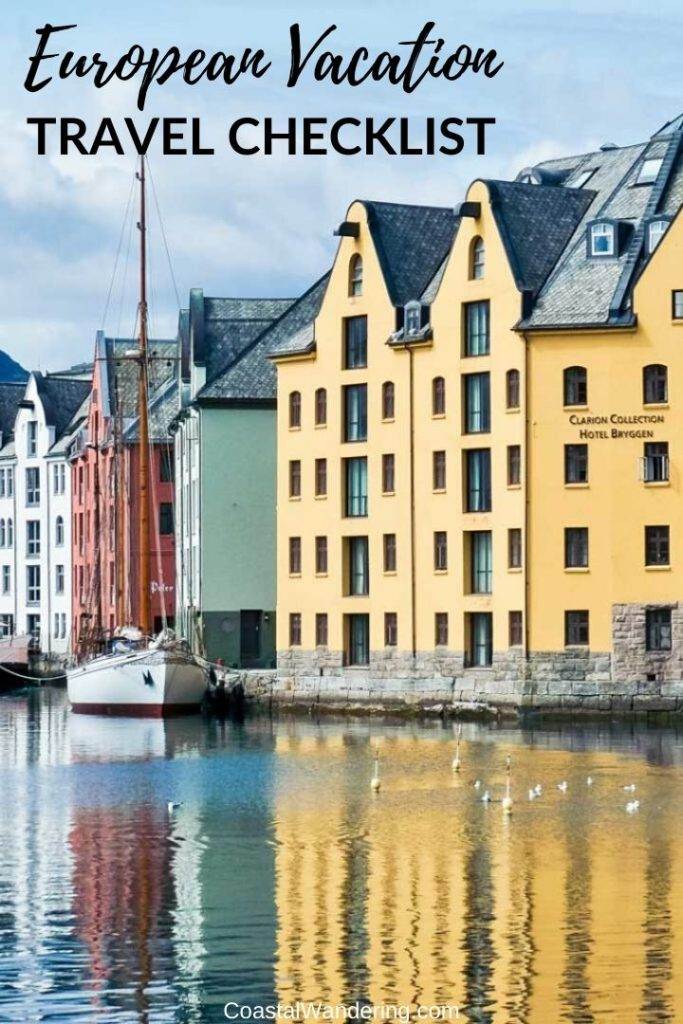 Your Complete Europe Travel Checklist (+ Printable Packing List ...