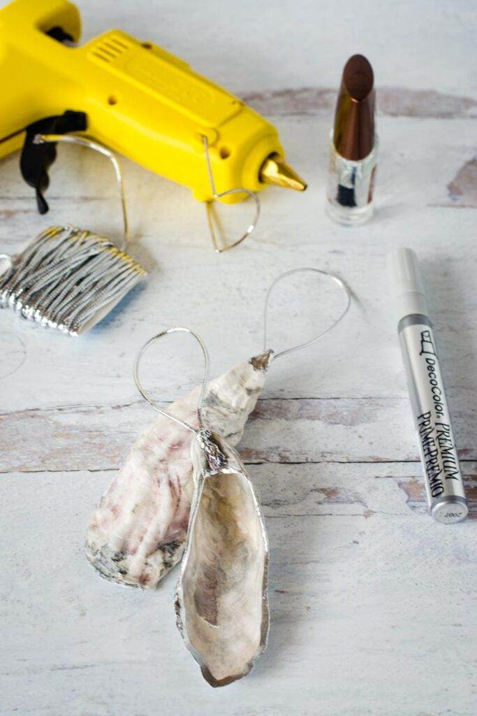 How To Make Oyster Shell Ornaments - Coastal Wandering