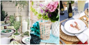 21 Coastal Table Setting Ideas For A Relaxed Beach Theme - Coastal ...