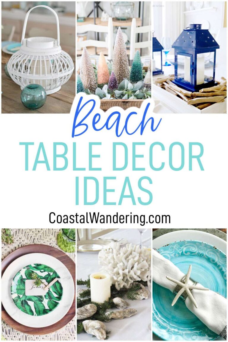 21 Coastal Table Setting Ideas For A Relaxed Beach Theme - Coastal ...