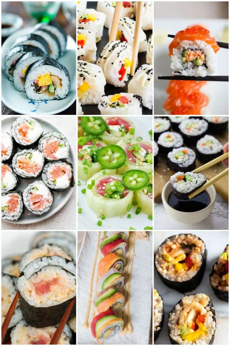 20 Homemade Sushi Recipes That Are Easy To Make - Coastal Wandering