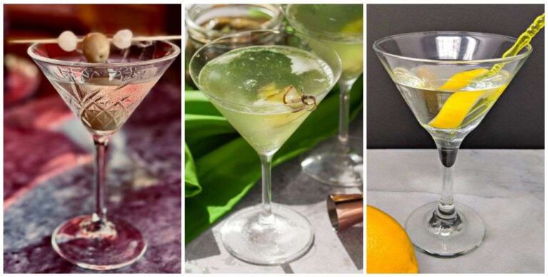 The Best Dry Martini Recipes For Easy Classic Cocktails - Coastal Wandering