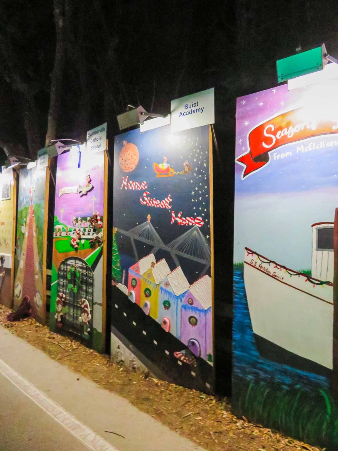 Amazing Holiday Festival of Lights in Charleston, SC - Coastal Wandering