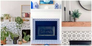 20 Coastal Fireplace Tile Ideas That Are Beautiful And Cozy - Coastal ...