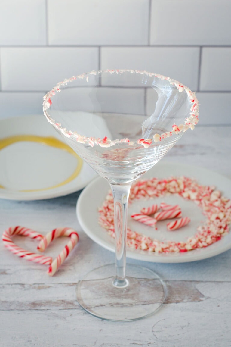 Holiday White Chocolate Peppermint Martini Recipe Coastal Wandering