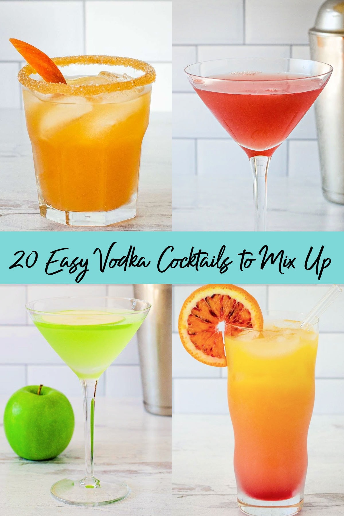 20 Vodka Cocktail Recipes That Are Easy To Make - Coastal Wandering